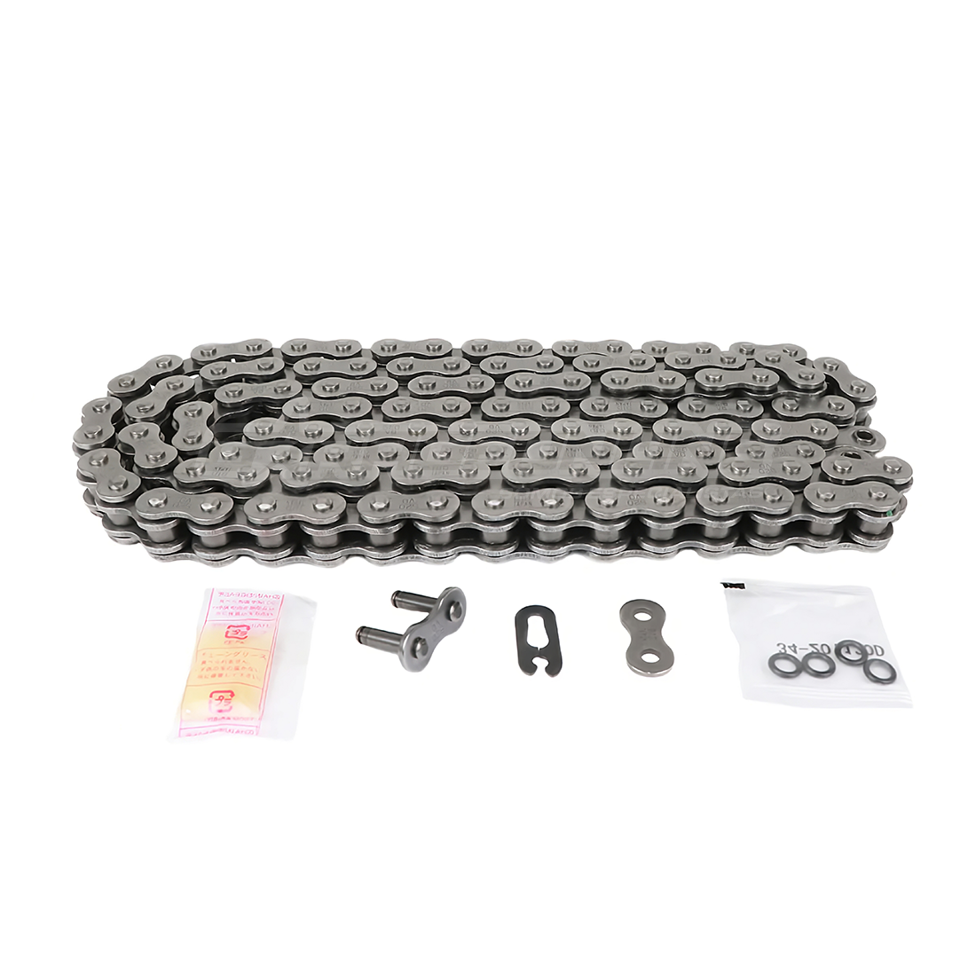 Cadena moto 520VO-120JP O'ring Reforzada Color metal / DID