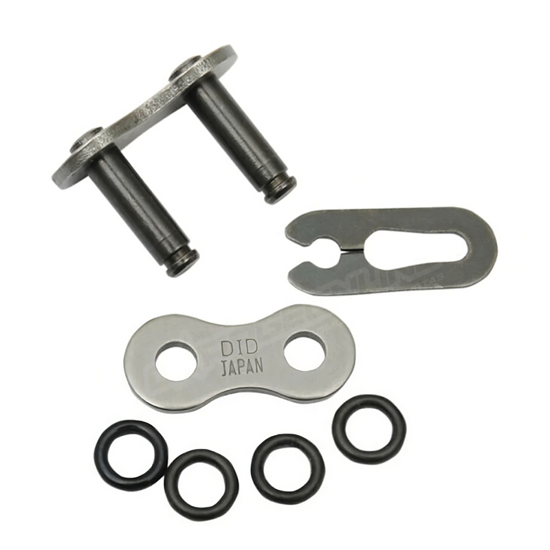 Cadena moto 520VO-120JP O'ring Reforzada Color metal / DID